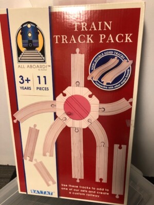 All Aboard! by Battat Train Track Pack 11 Piece | eBay