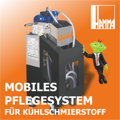 CLEAN-TOWER - HAMMA - KSS - Pflege Wagen - Kühlschmierstoff Reinigen ...