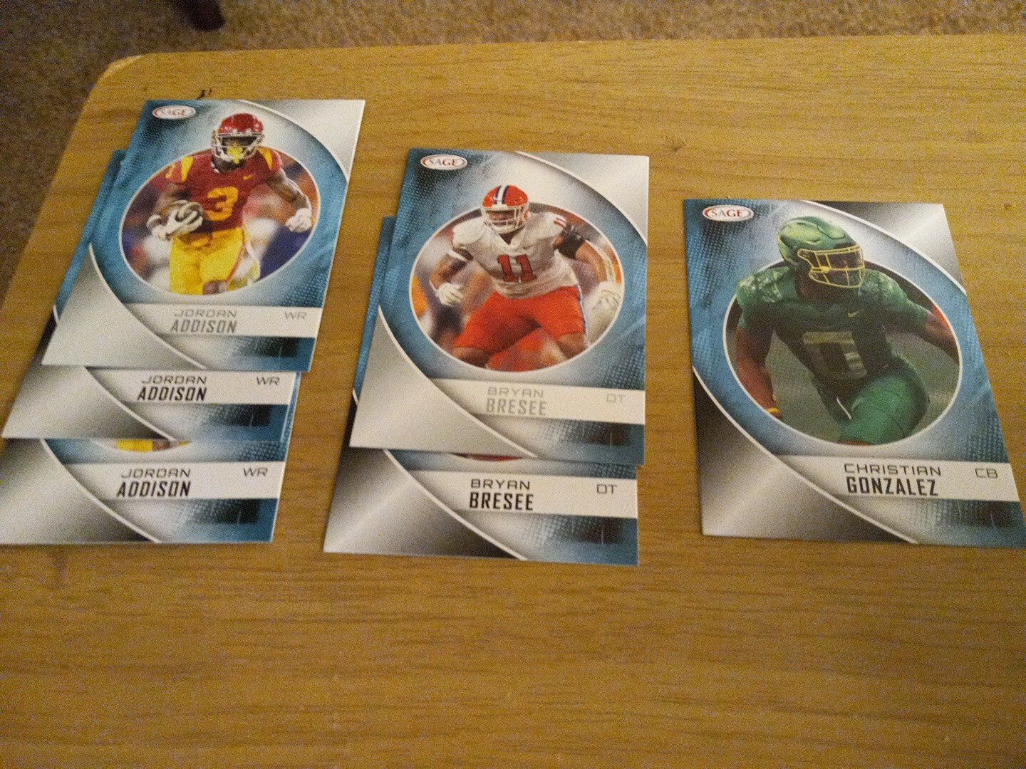 College Football Rookie Cards 2023 Sage all 1st round picks | eBay