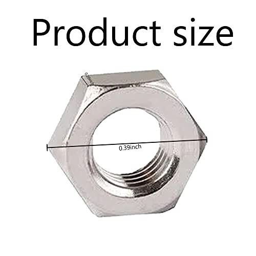 Hardware Nuts Stainless Hex Nuts Stainless Steel 304 Fasteners Hex Nuts 30pcs... 735157958774| eBay