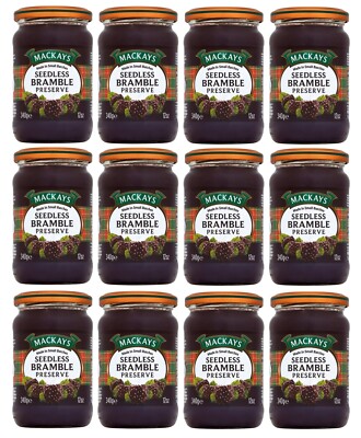 Mackays Seedless Bramble Preserve 340g PACK OF 12 | eBay UK