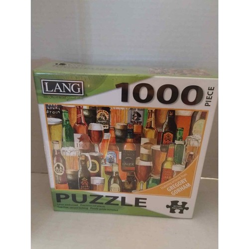 Lang Crafted Brews Linen Embossed 1000 Piece Jigsaw Puzzle | eBay