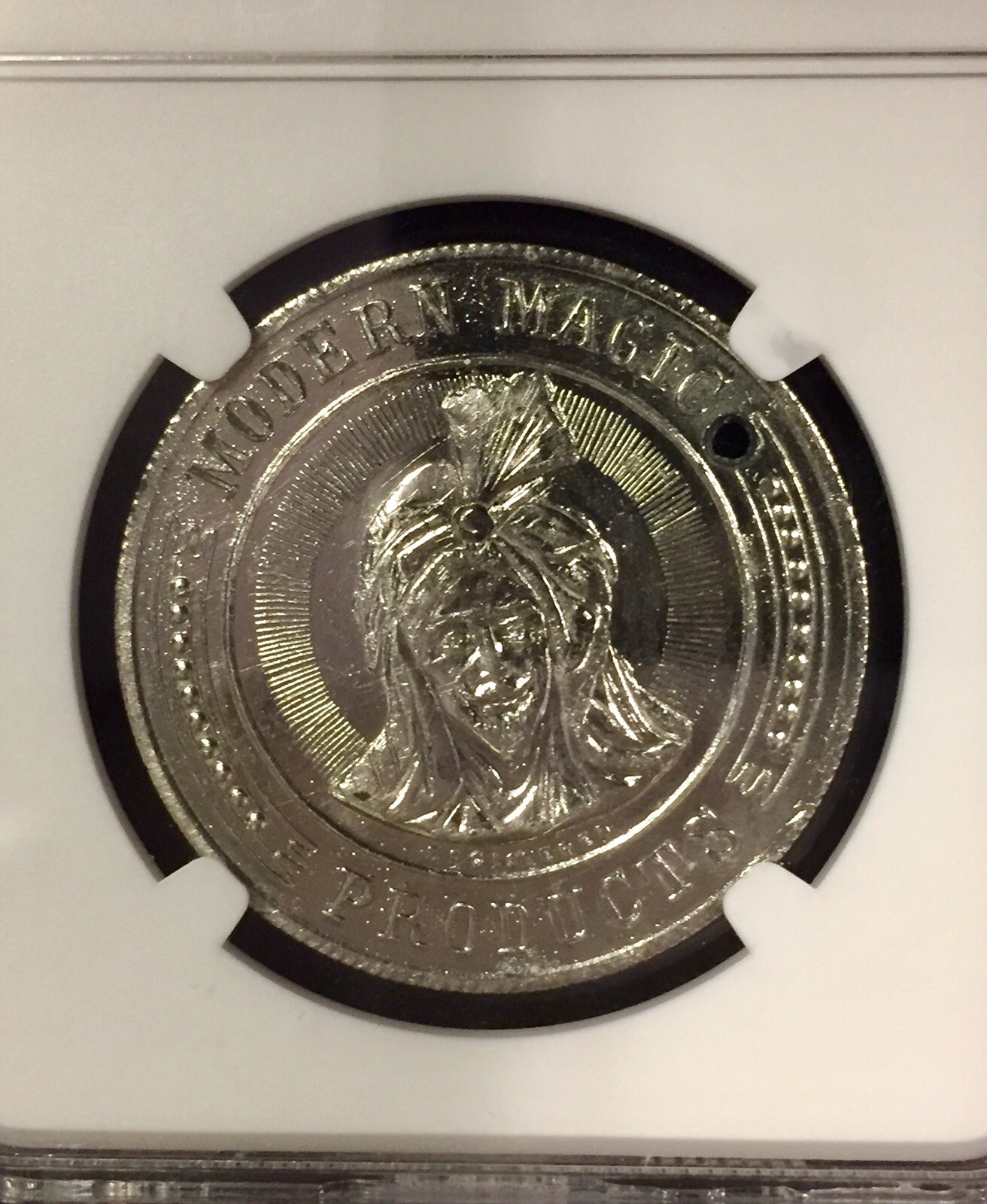 1935 MT-252 NI/AN 34mm Modern Magic Products Magician Tokens NGC Cert ...