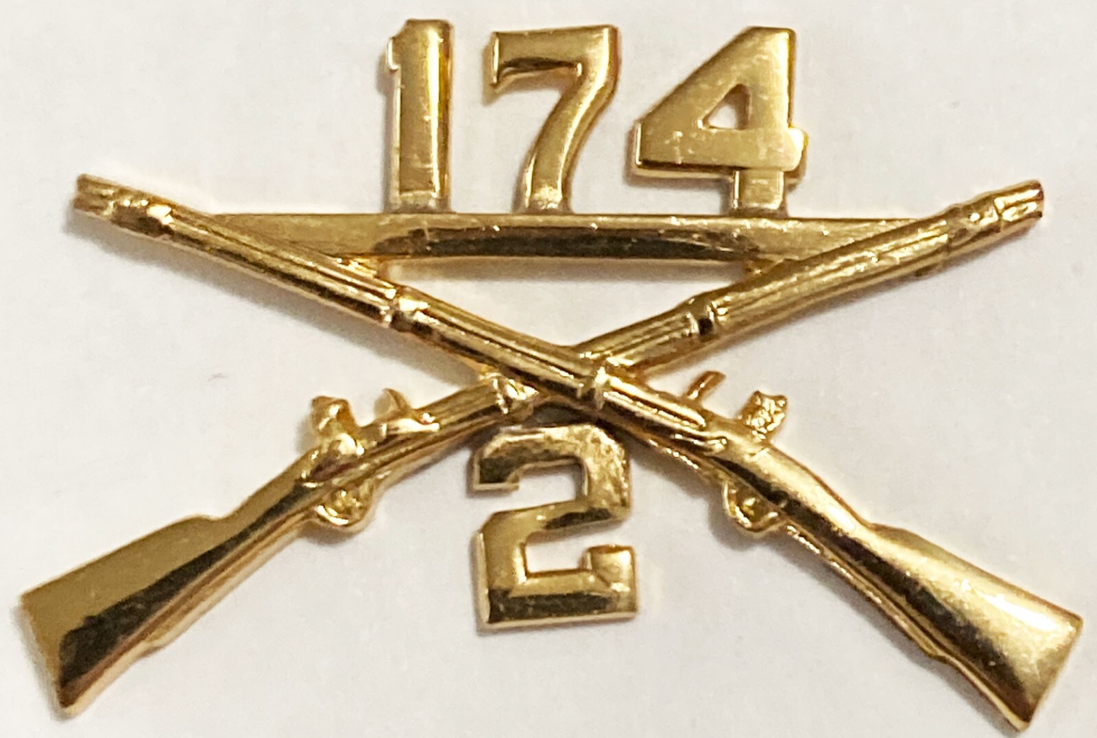 US Army Collar Brass: 2nd Battalion 174th Infantry Regiment | eBay