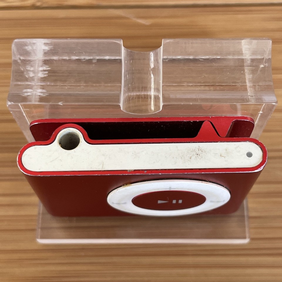 Apple iPod 1GB Shuffle 2nd Generation Red Model A1204 PARTS OR REPAIR ...