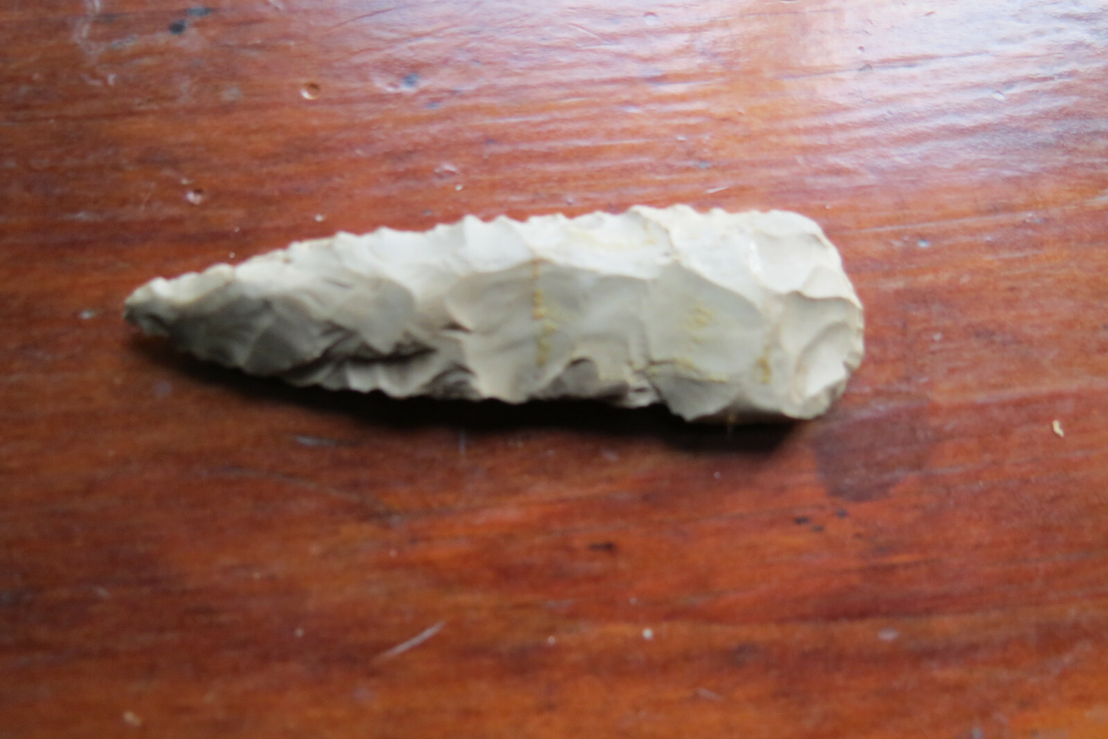 FINE AUTHENTIC TEXAS ROUNDED BASE INDIAN ARROWHEAD POINT SERRATED 2 1/2 ...