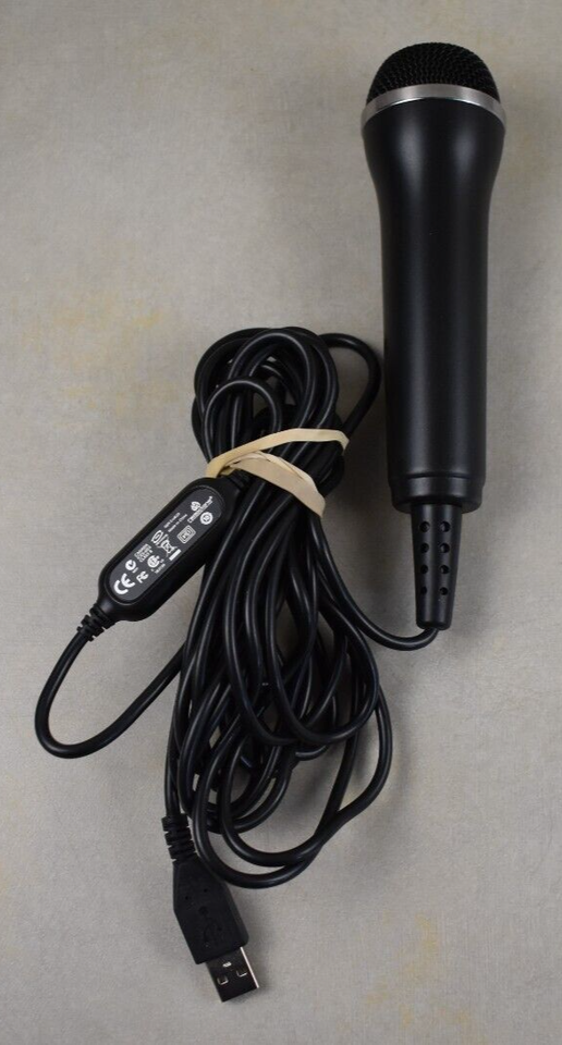 Guitar Hero Rock Band Logitech USB Microphone E-UR20 for Xbox 360/PS3 ...