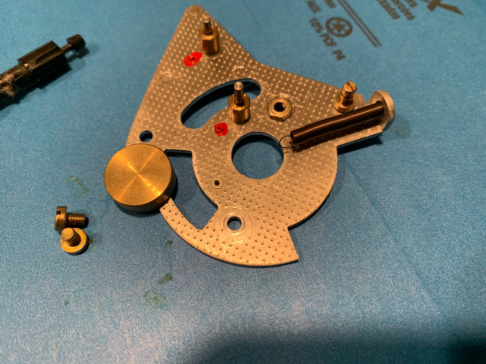 Dual 521 Vintage Stereo Turntable Parting out - Segment and Lift Stem ...