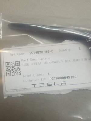 2017-2022 Tesla 3 S X Y Fender Camera Turn Signal Right Side Cover | eBay