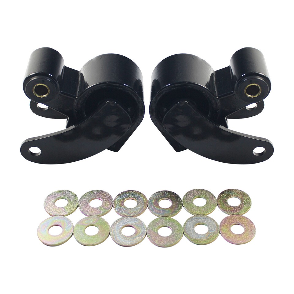 Pair LEAF SPRING SHOCK ABSORBER FOR 1980-2016 FORD F-250 Truck Rubber ...