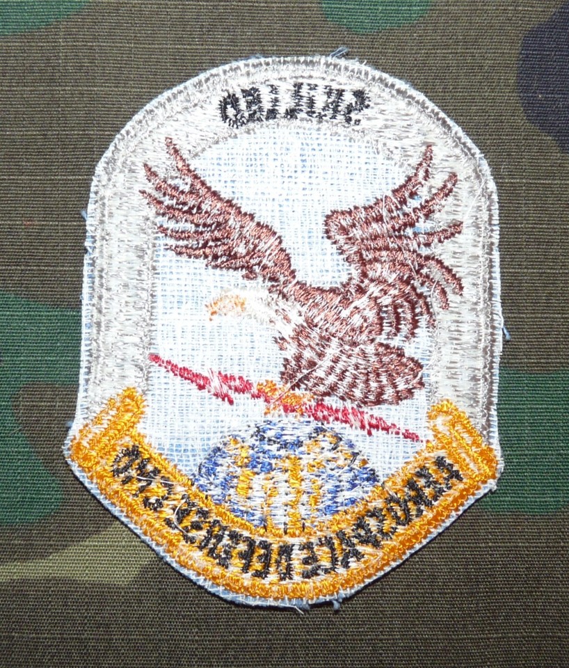 Original 1970s USAF Aerospace Defense Command Skilled Shoulder Patch | eBay