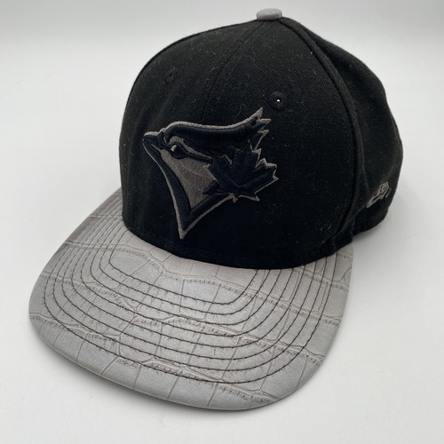 Toronto Blue Jays New Era 9Fifty SnapBack Hat Black Gray MLB Flat Bill ...