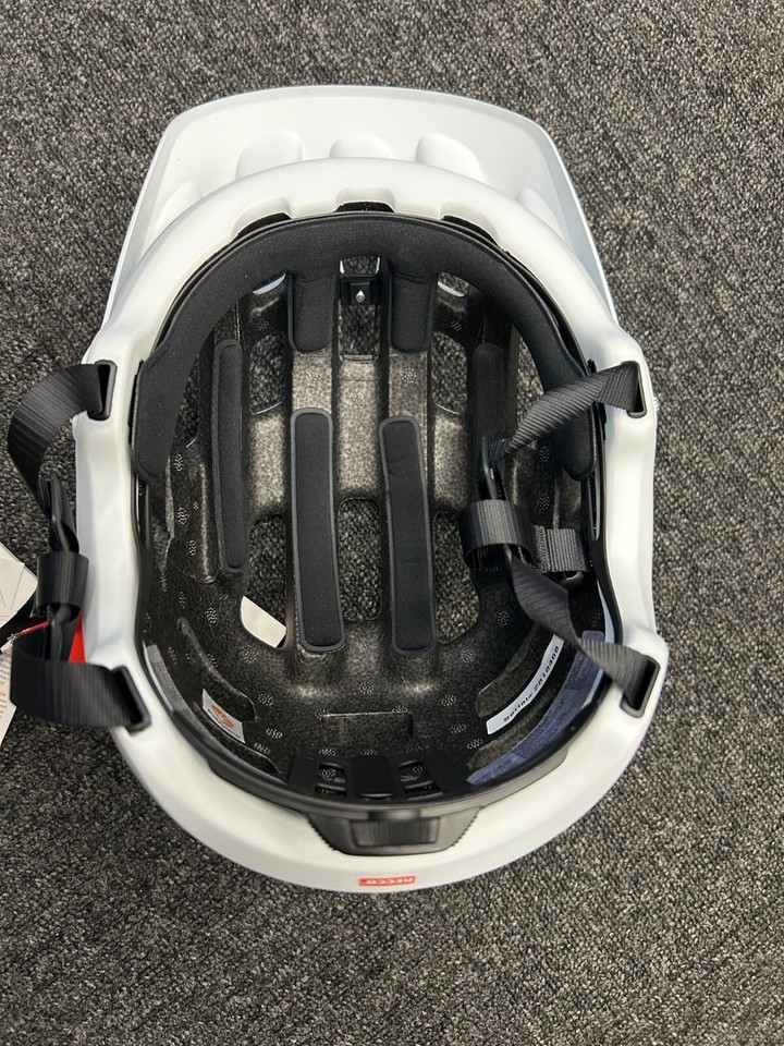 POC Tectal Hydrogen White 320gr 51-54 Small | eBay