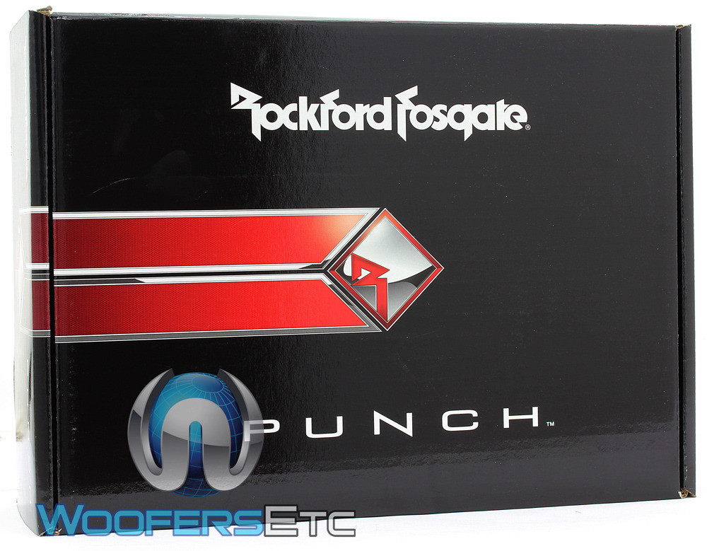 ROCKFORD P300X2 2CHANNEL 600W MAX PUNCH SUBWOOFERS SPEAKERS BASS POWER ...