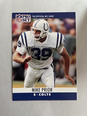 1990 Pro Set - #133 Mike Prior | eBay