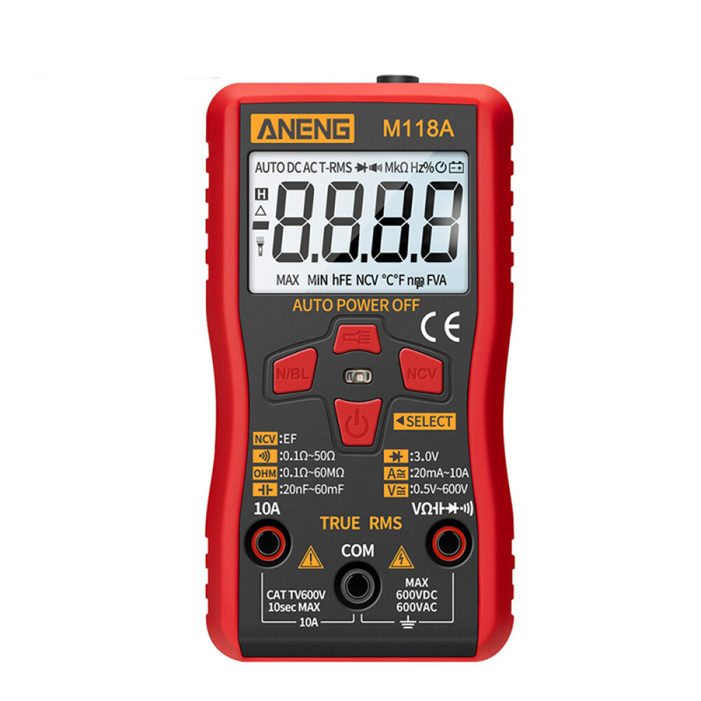 6000 CountS ANENG M118A Digital Multimeter AC/DC Spannungstester NCV ...