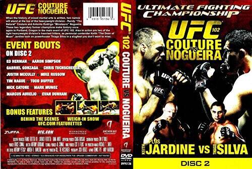 UFC 102 Couture vs Nogueira Di - VERY GOOD | eBay