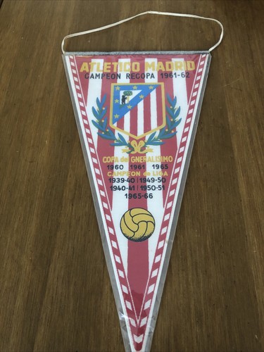 Atlético Madrid Wimpel/Pennant/Fanion | eBay