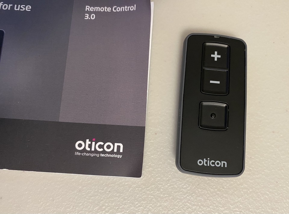 Oticon Remote Control 3.0 Model RC-3A for Oticon Hearing Aids With ...