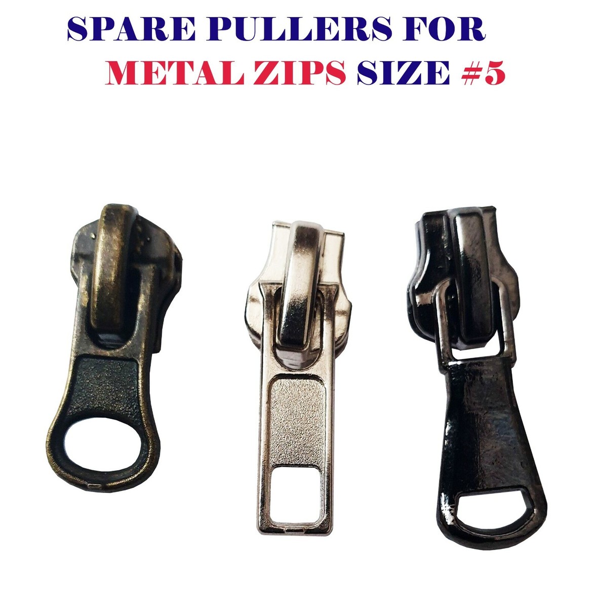 What Are Zipper Slider Sizes 8 X Universal Metal Zipper Pull Fixer