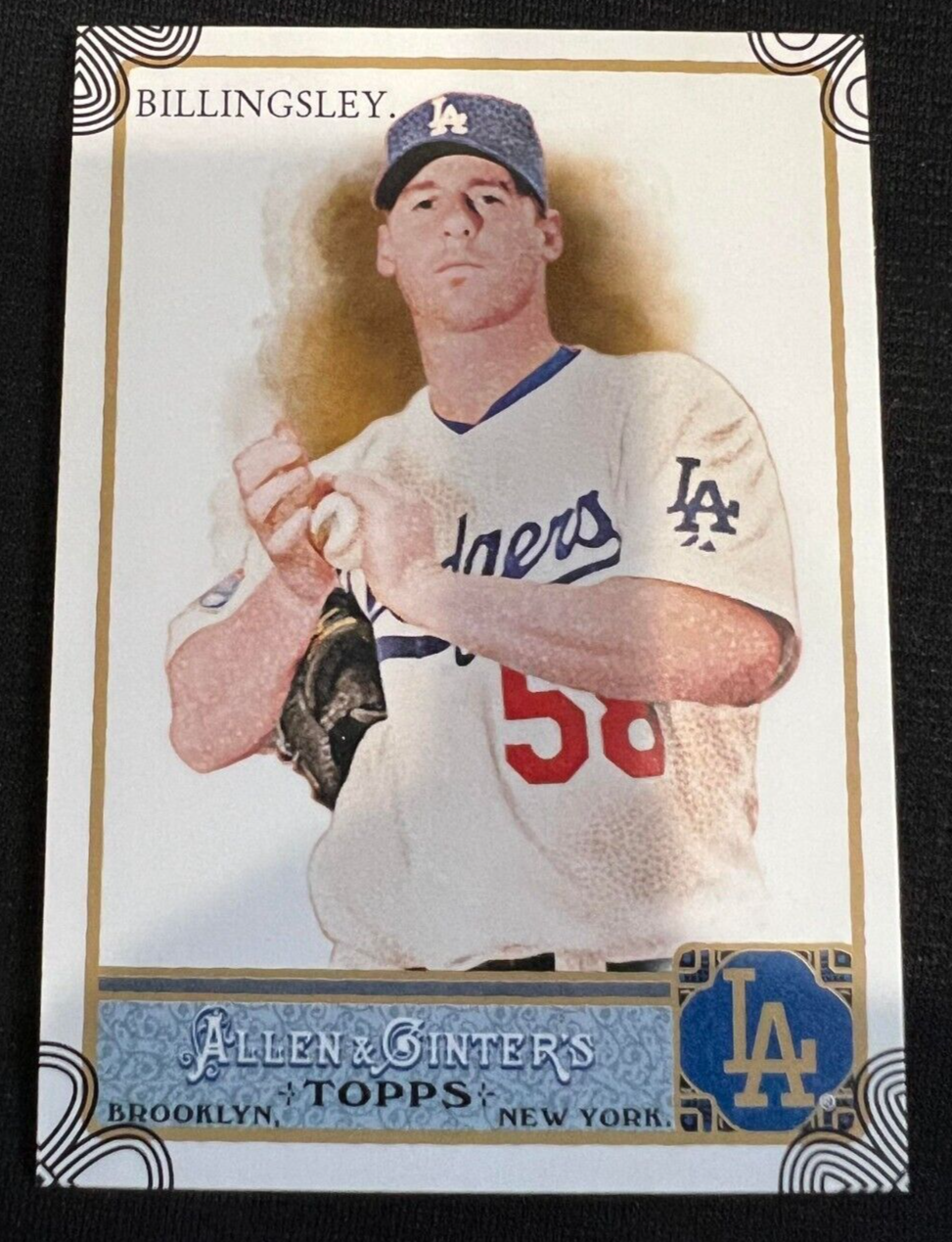 CHAD BILLINGSLEY 2011 Topps Allen & Ginter Code Cards Parallel #124 MLB ...