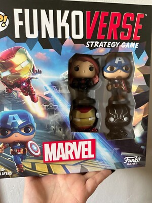Funkoverse Strategy Game: Marvel #100 4-Pack Limited CHASE Edition | eBay