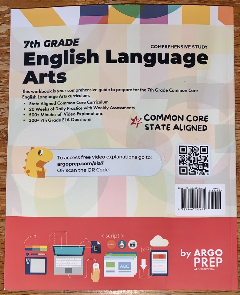 7th Grade Common Core ELA (English Language Arts) Daily Practice ...