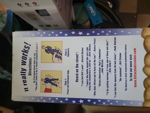 HILLARY RODHAM CLINTON Stainless Steel Thighs NUTCRACKER Cracks ...