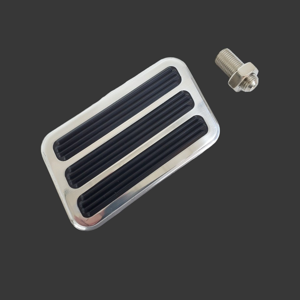 Small Aluminum Throttle Gas Pedal Brake Firewall Mount Universal Street ...