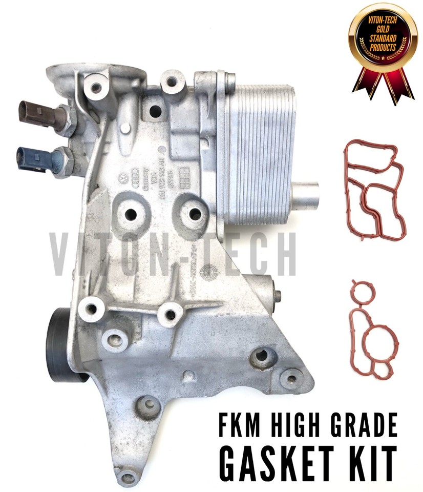 VW GOLF MK6 & GTI Oil Filter Housing & Oil Cooler Gasket Kit 1.8 2.0 ...