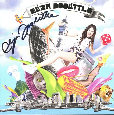 ELIZA DOOLITTLE " Self-Titled " Autographed CD Booklet ACOA Certified ...