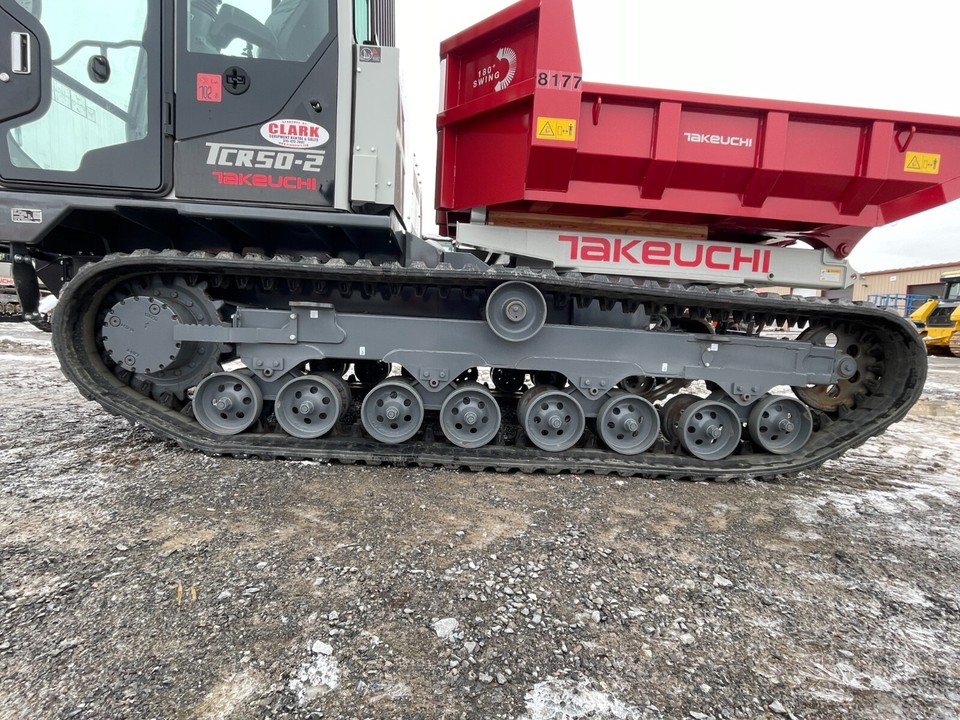 2022 Takeuchi TCR50-2 Tracked Crawler Dumper - 6yrd Bin Capacity ...