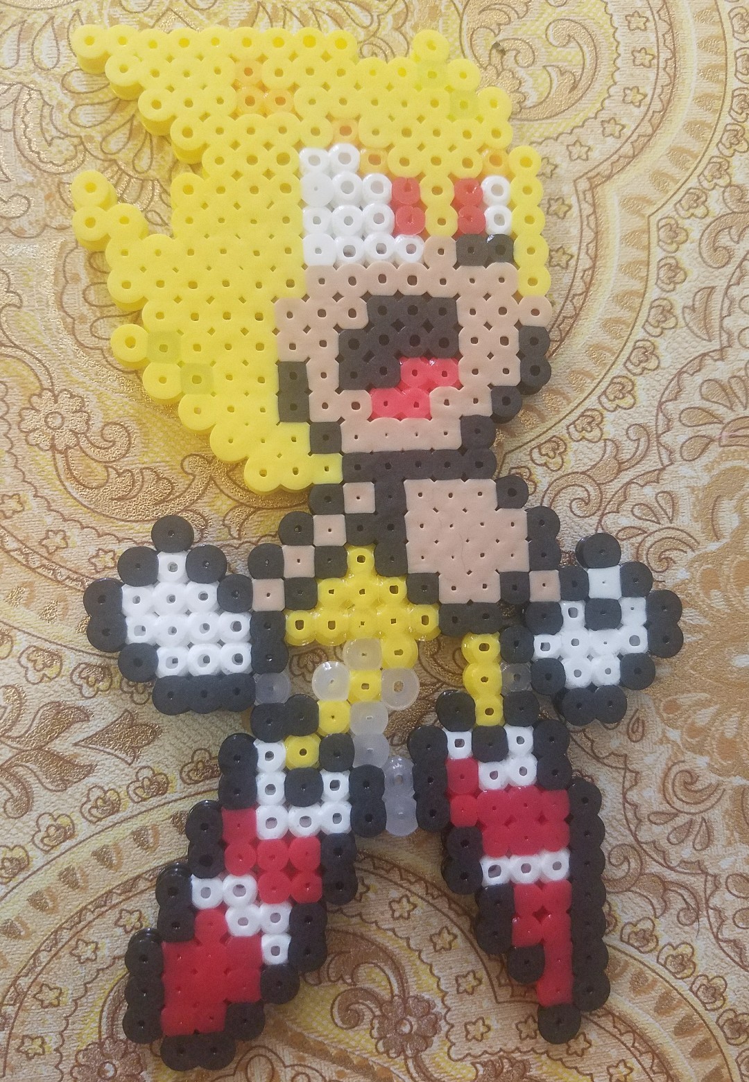 Sonic Perler Pattern