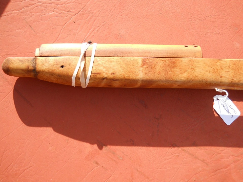 WWII M1 M-1 Carbine STANDARD PRODUCTS Type III 0val low Wood Stock ...