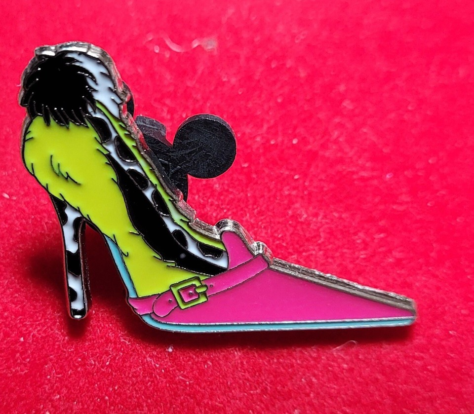 Disney Trading Pin, Villain Shoe, Cruella DeVil, 101 Dalmatian, 2013 aa ...