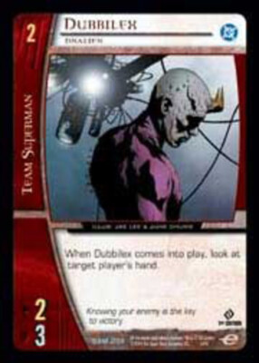 VS System: Dubbilex, DNAlien - Foil [Played] DC Superman Man of Steel ...