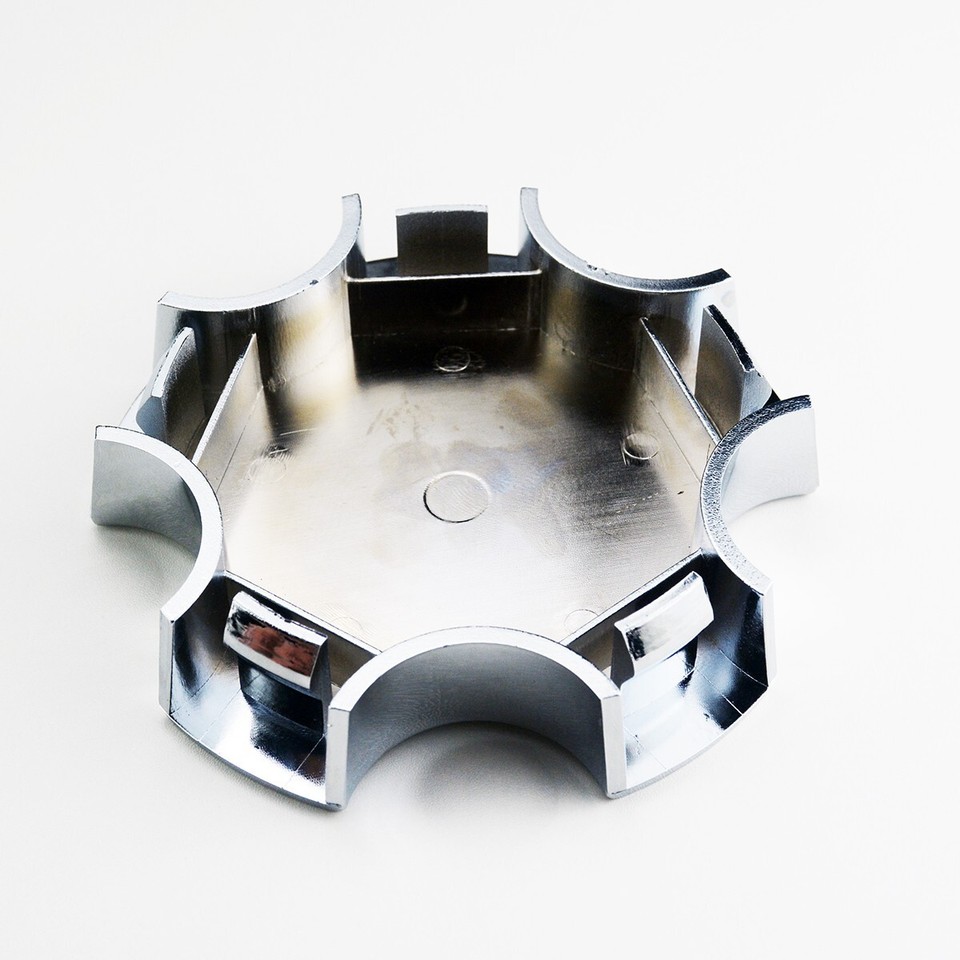 2Pc Fits 2000-2004 C5 Corvette Cross Flag Logo Wheel Center Caps Chrome ...