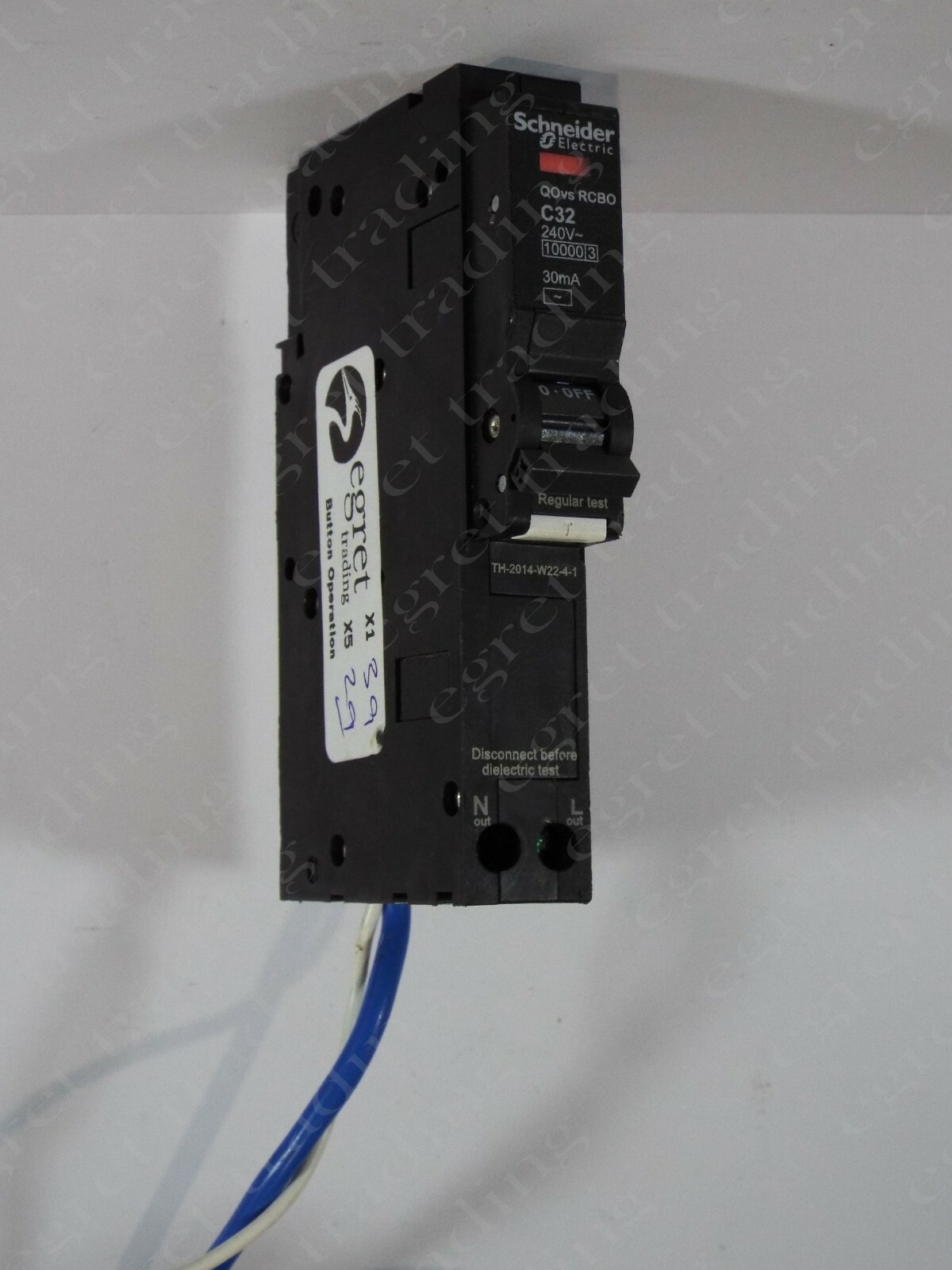 Schneider Square D RCBO QOvs QOE Qwikline 10kA 30mA Circuit Breaker ...