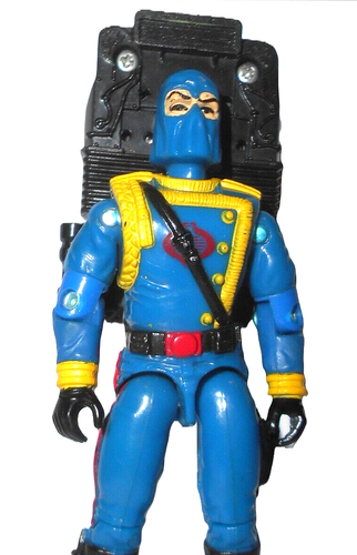 Gi Joe COBRA COMMANDER 1991 v5 vintage gijoe 1990 1992 talking backpack ...