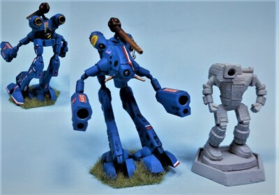 Robotech version of Battletech painted Unseen Marauder DHG | eBay