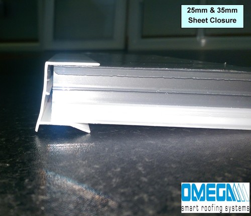 End Closure / Drip Channel for Polycarbonate Roofing Sheets / 10mm-35mm ...