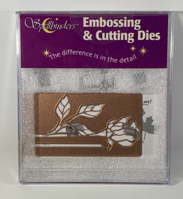 New Spellbinders ROSE Embossing Stenciling & Cutting Die #S3-001 | eBay