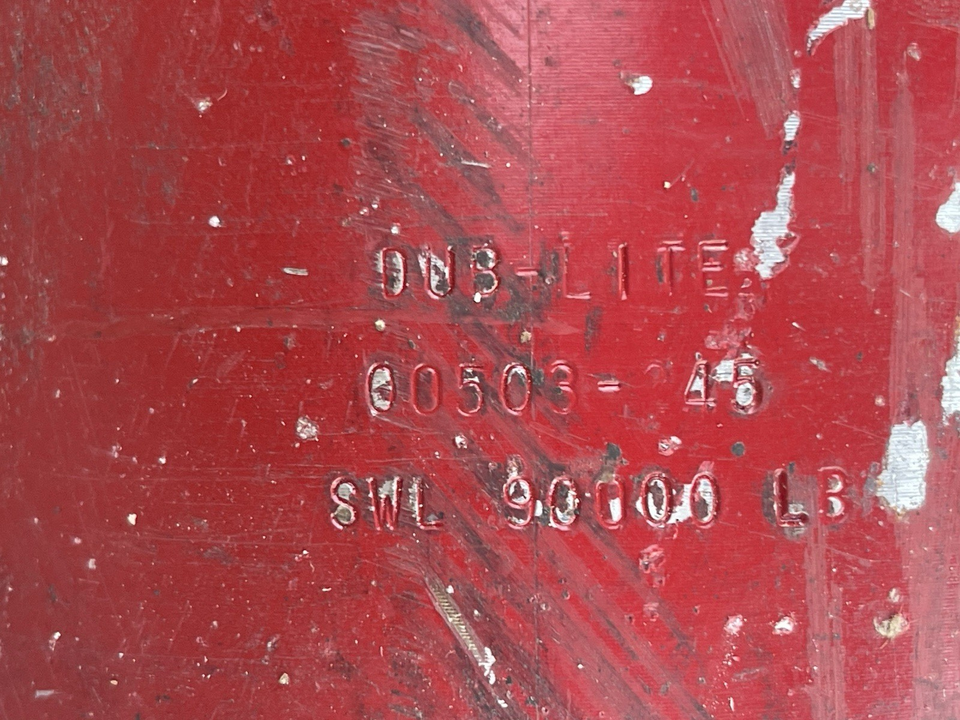 New DCD 6" Dia. DUB-Lite 00503-245 90,000 Lbs HDD Type 2 Clevis Pull ...