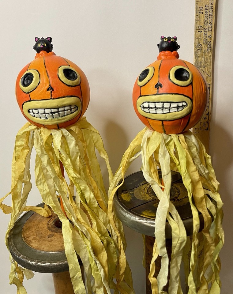 Halloween paper mache rattle Over the Garden Wall Enoch Rattle Shaker ...