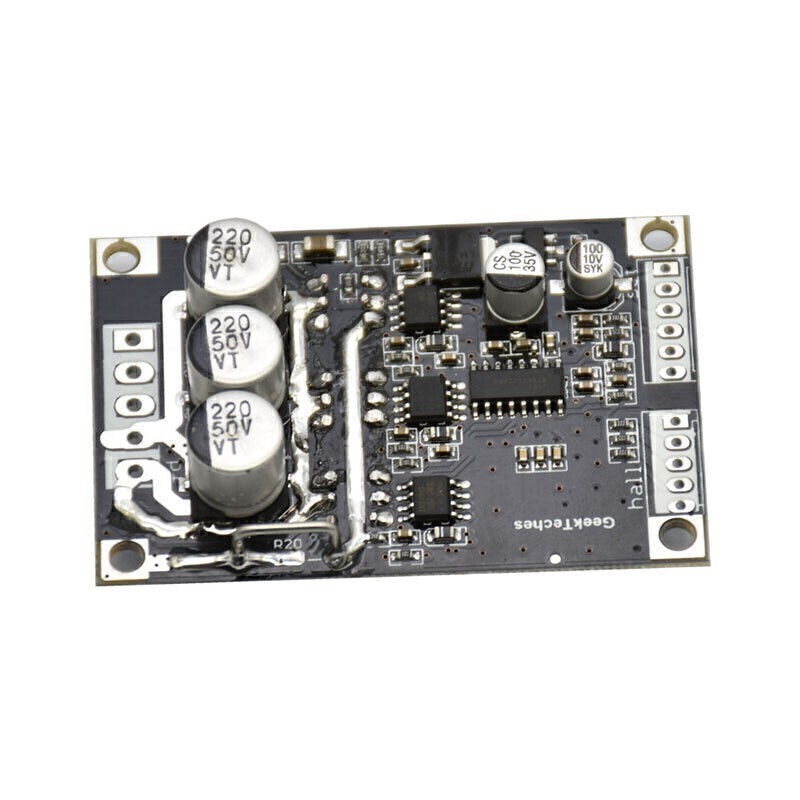 DC 12V-36V 15A 500W Brushless Motor Controller Hall BLDC Driver Board ...