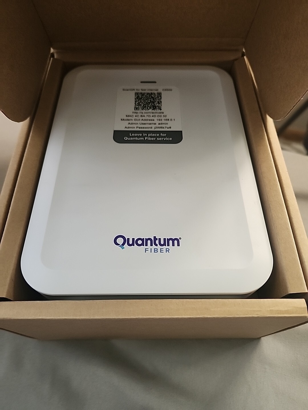 Quantum Fiber C6500XK High Performance Modem | eBay