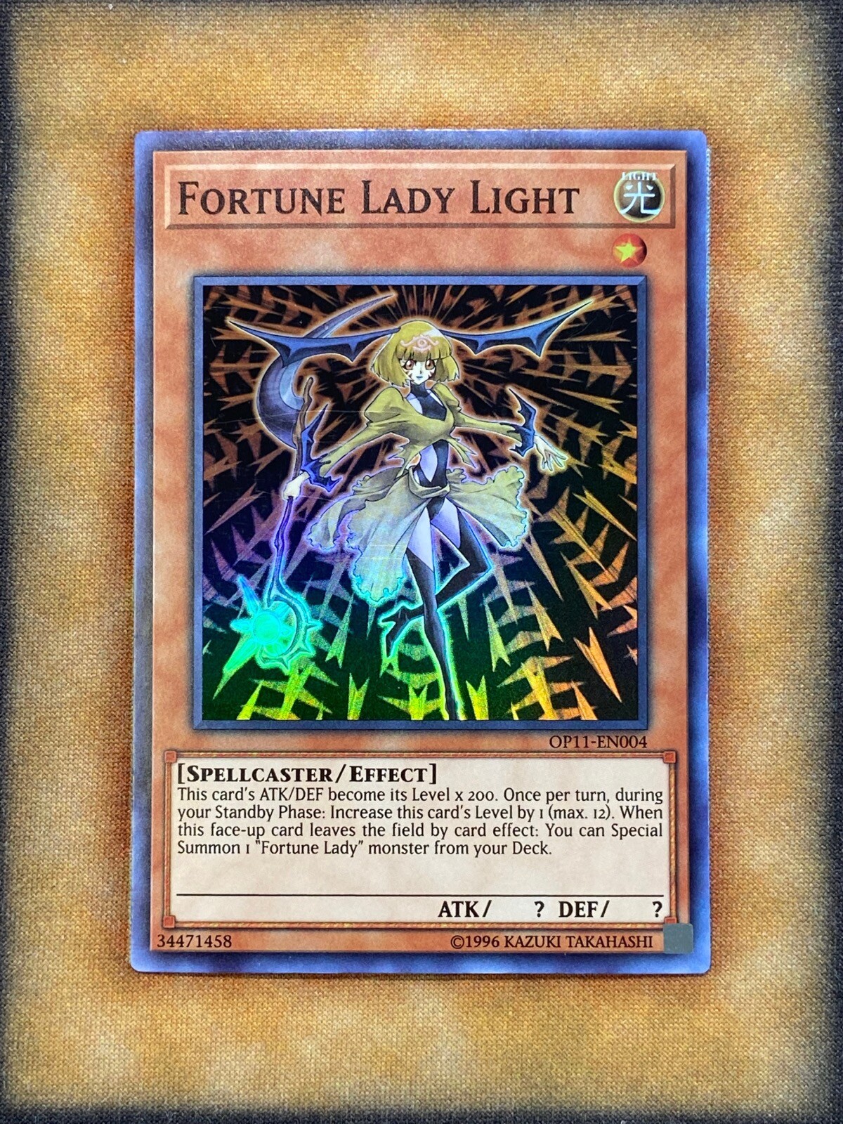 Yugioh Fortune Lady Light OP11-EN004 Super Rare NM | eBay