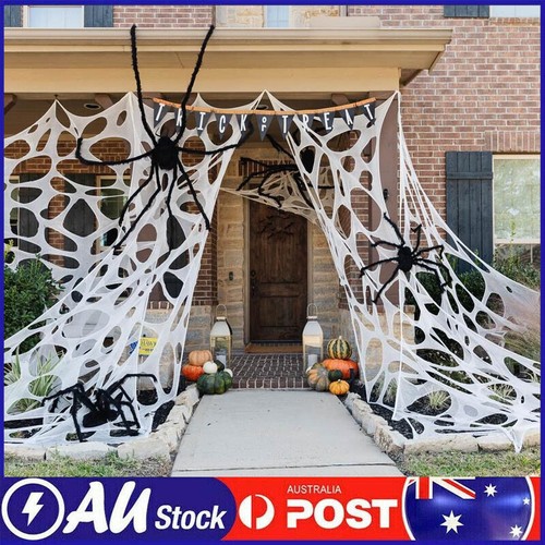 Halloween Large Spider Giant Garden Spiders Web Party Decoration Prop ...