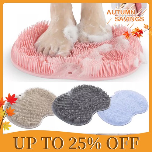 Shower Foot Mat Exfoliating Scrubber Relaxation Bathing Scrub Pad ...