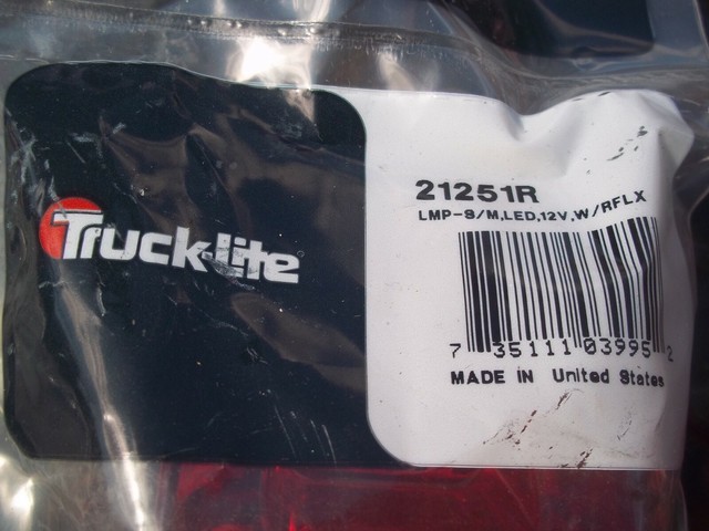 Truck-Lite Model 21 Marker LED Light Red 21251R for sale online | eBay